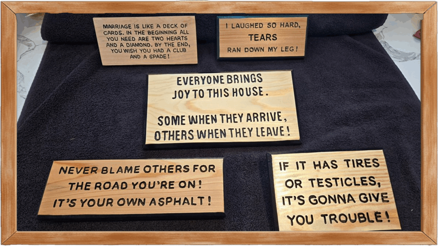 Wood Signs – Wood Pro Enterprises